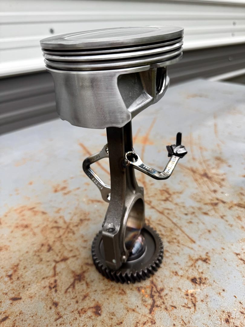 Carved Piston - Middle Finger - Metals By Morgan