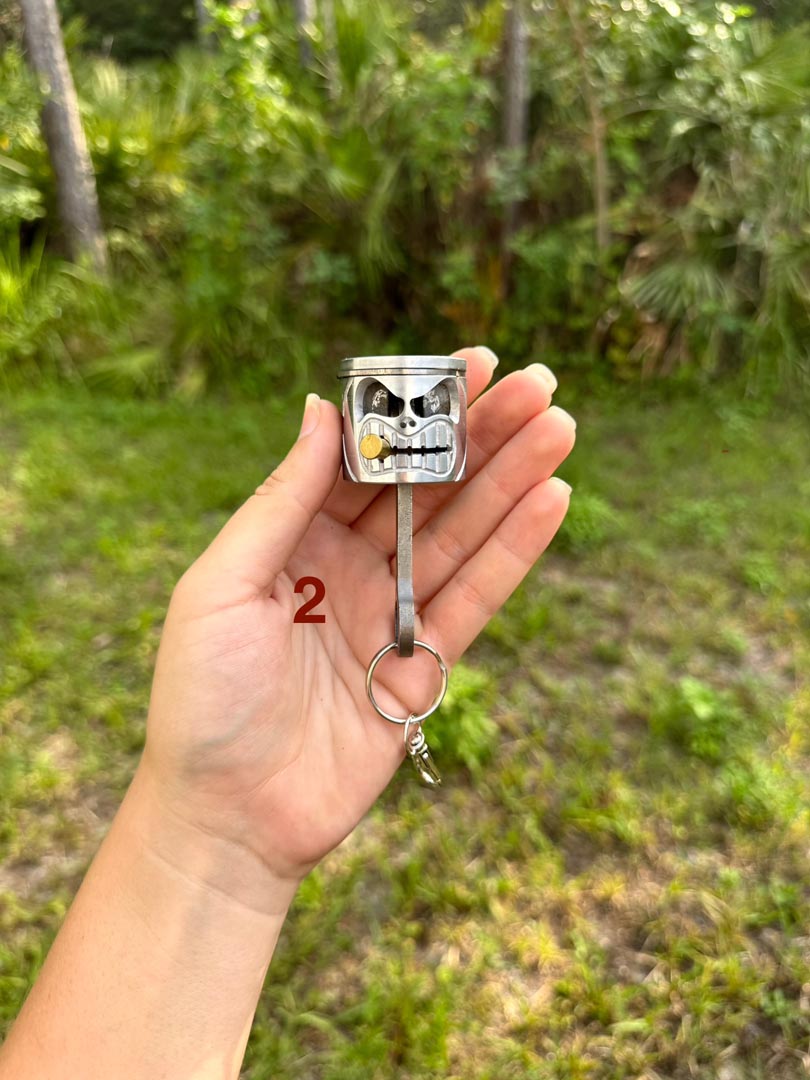 Mini-Piston Keychains - Metals By Morgan