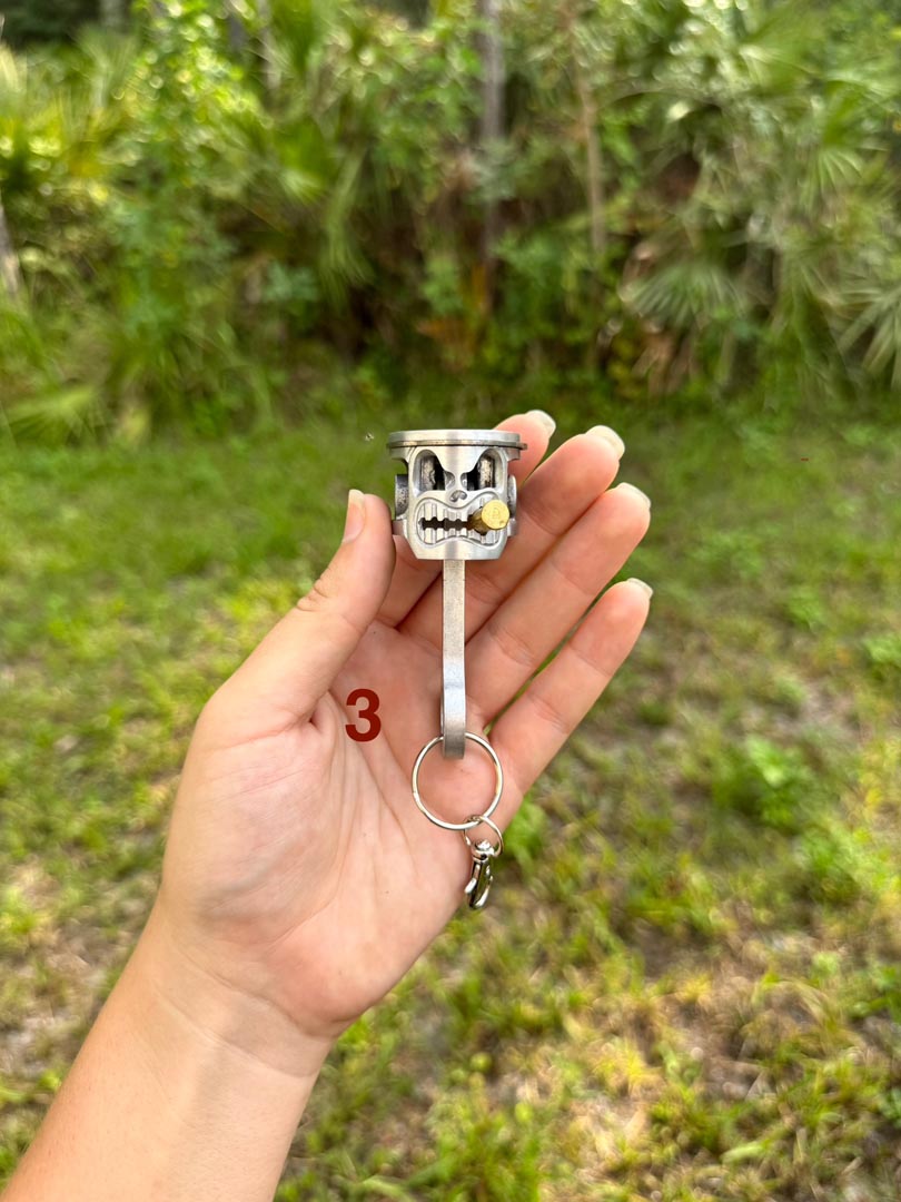 Mini-Piston Keychains - Metals By Morgan
