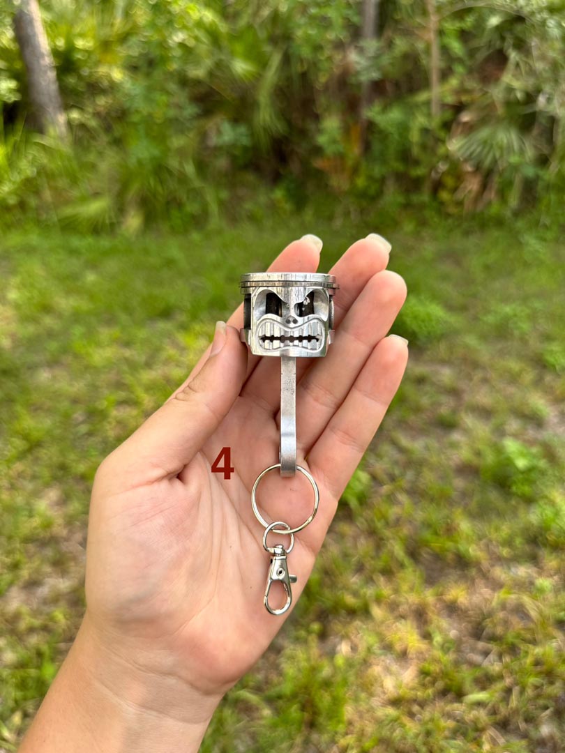 Mini-Piston Keychains - Metals By Morgan