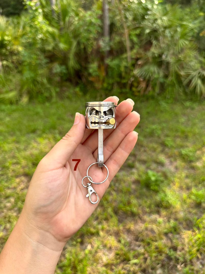 Mini-Piston Keychains - Metals By Morgan