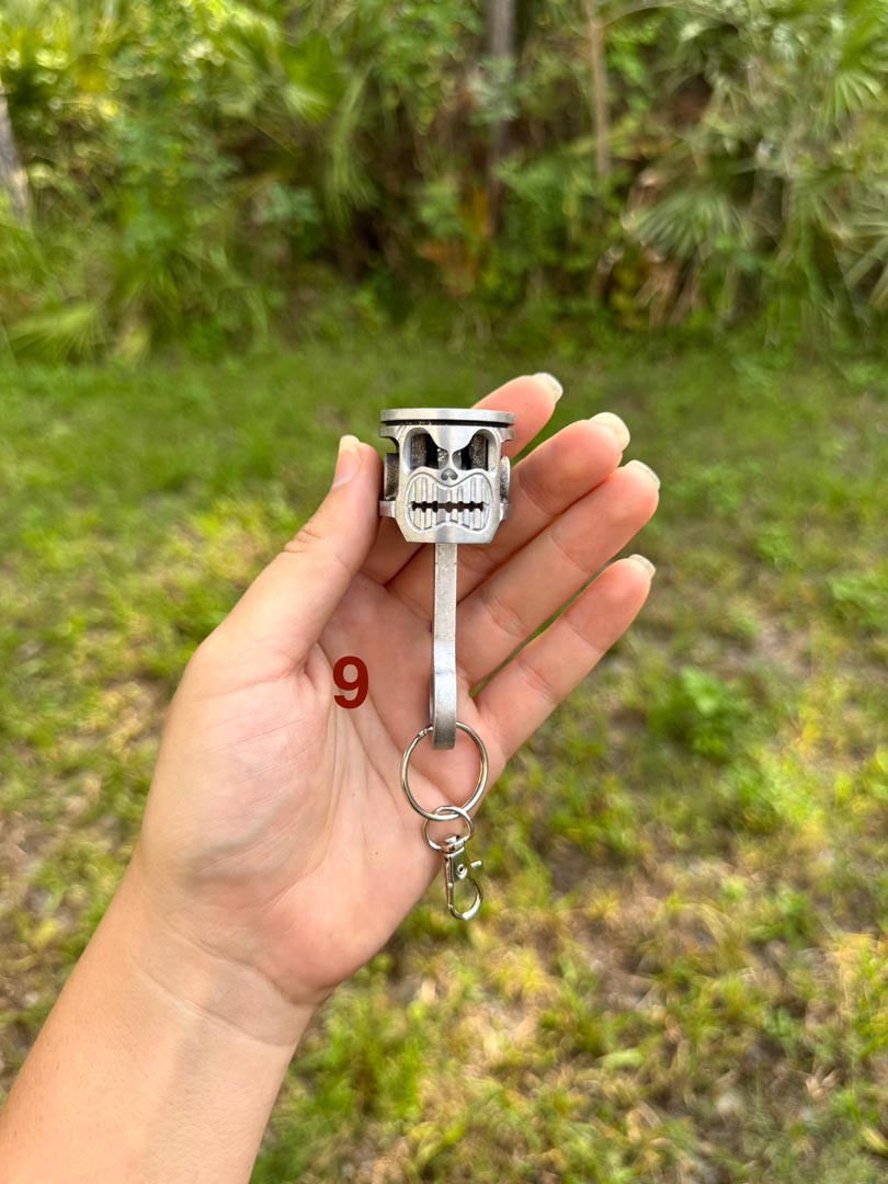 Mini-Piston Keychains - Metals By Morgan